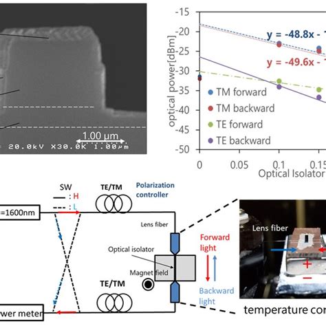 A A Cross Sectional Sem Image Of The Te Mode Semiconductor Optical Download Scientific