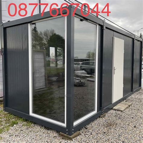 Фургон за живеене павилион мобилен контейнер Готови конструкции Русе Офис контейнери н