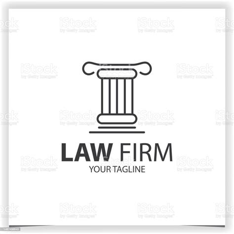 변호사 로고 디자인 템플릿 법률 사무소 정의 로고 프리미엄 우아한 템플릿 벡터 Eps 10 개념에 대한 스톡 벡터 아트 및 기타 이미지 개념 개념과 주제 규모