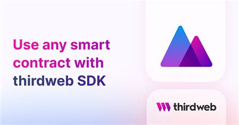 Interact With Any Smart Contract In The Sdk Using Abis