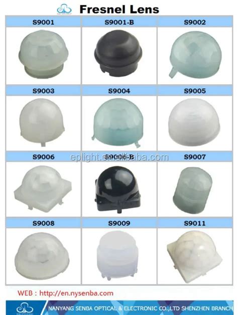 Pir Sensor Cover Motion Sensor Plastic Cover Pir Fresnel Lens Black