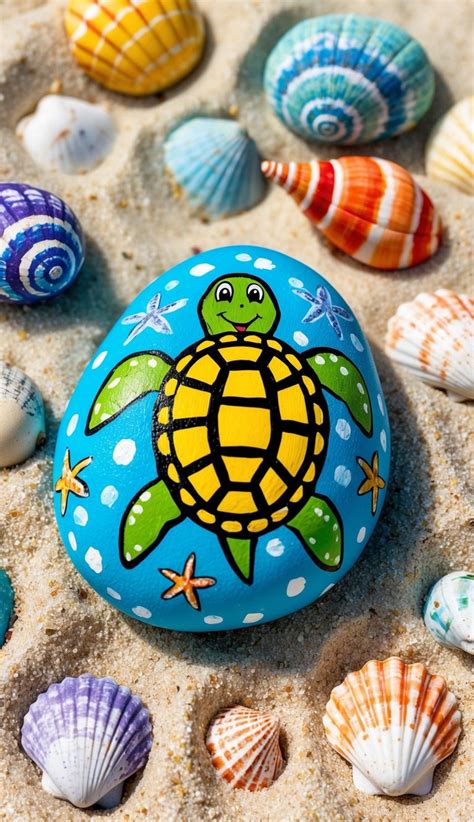 39 Turtle Painted Rock Ideas For Fun And Relaxation Living Tickled