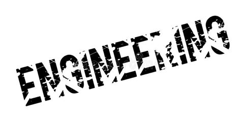 Engineering Rubber Stamp Stock Vector Illustration Of White 97851317