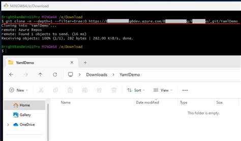 Git How Can We Clone Specific Folders In A Repo Using Azure Devops Stack Overflow