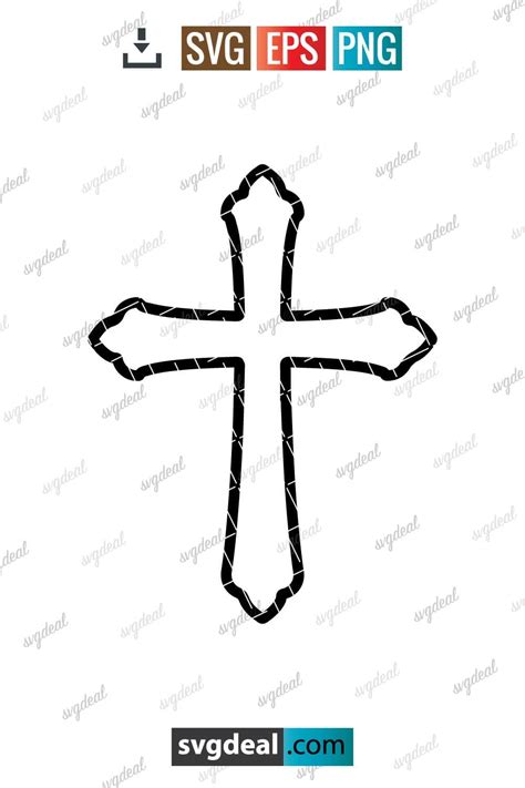 Free Fancy Cross Svg