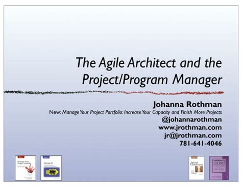 Agile Architectureandprogrammanager Ppt