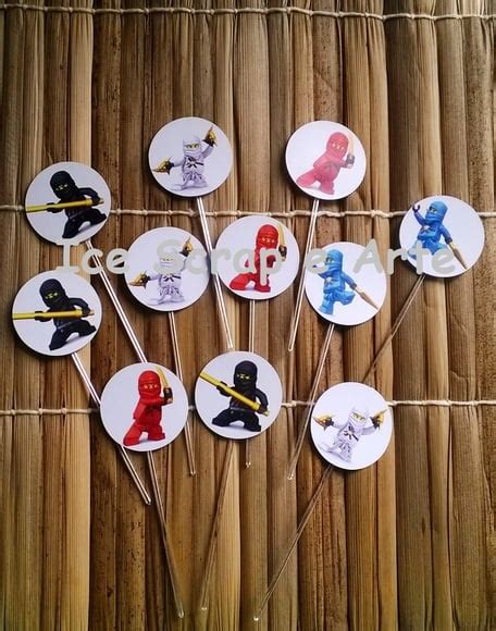 Topper Ninjago Elo7 Produtos Especiais