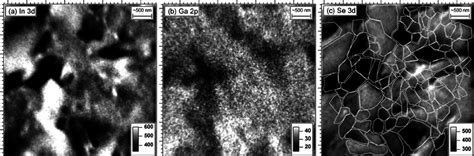 Spatial Distribution Of A In 3d B Ga 2p And C Se 3d