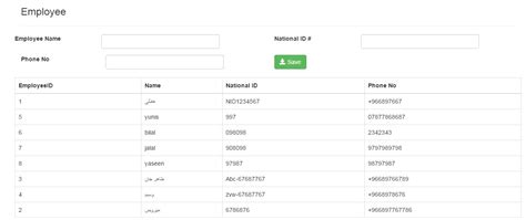 insert record to database using jquery in