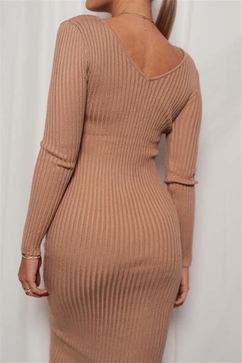 Adela Dress Camel Everly