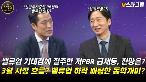 엠스타그램 정철진 신한투자증권 Pb센터 황유현 팀장 엠스타그램 매일경제tv 밸류업 ‘하락 베팅한 동학개미 Youtube