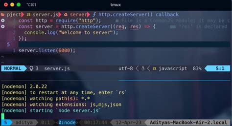 🔭 Node Tip Instead Of Manually Restarting The Application Every Time Aditya Joshi