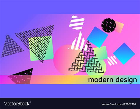 Geometric Abstract Background Royalty Free Vector Image