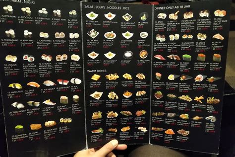 Speisekarte Von Aiko Sushi And Grill Restaurant Chemnitz