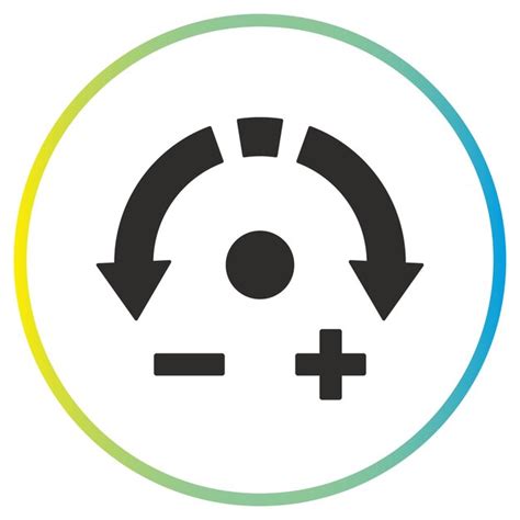 Premium Vector Increase Or Decrease Icon Adjust More Less Rotate Left