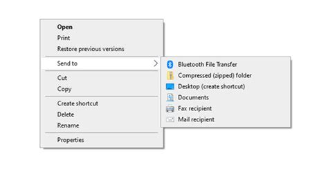 Add Or Remove From Windows Send To Context Menu Endurtech