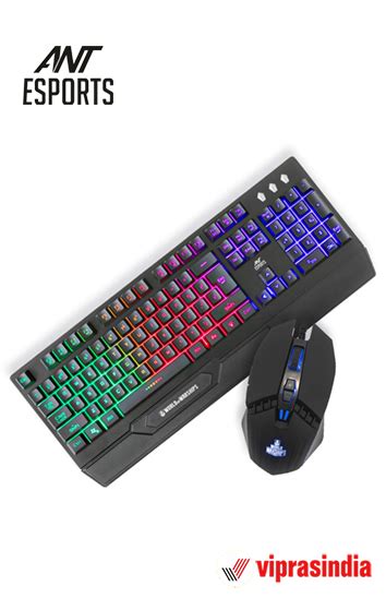 Keyboard Mouse Combo Ant Esports KM W Gaming Backlit