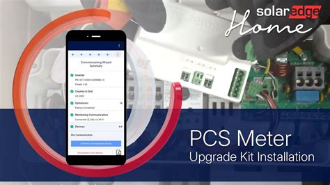 Solaredge Pcs Meter Upgrade Kit Installation For Hub Inverters Youtube