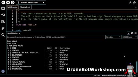 Arduino Nano Esp32 Dronebot Workshop