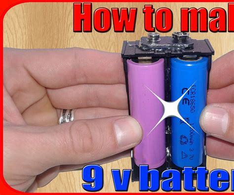 How To Make 9v Battery Pack Using 18650 7 Steps Instructables