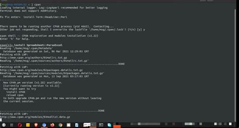 installing the perl modules for excel file operations ~ learn and