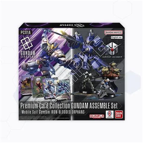 Premium Card Collection Gundam Assemble Set Mobile Suit Gundam Iron B