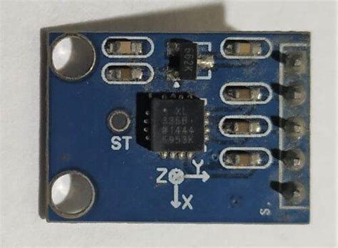 Arduino With Accelerometer Tutorial Arduino Adxl335 Detail