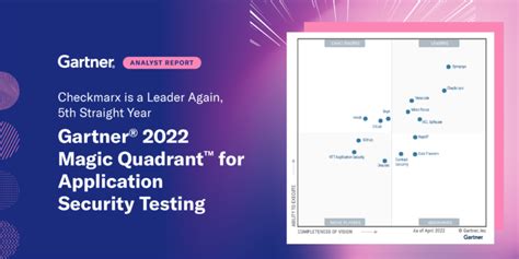 Checkmarx Named A Leader In The 2022 Gartner® Magic Quadrant For Application Security Testing