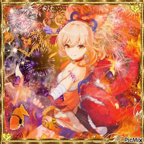 Yoimiya Free Animated  Picmix