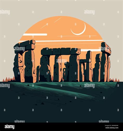 Illustration Of Composite Structure Formed By Large And Heavy Stones