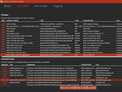 This Should Be The Minimal Driver Install Mod Right Radeon Software Slimmer R Amd