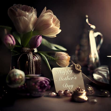 Showering Her With Affection A Handsome Young Man Kissing His