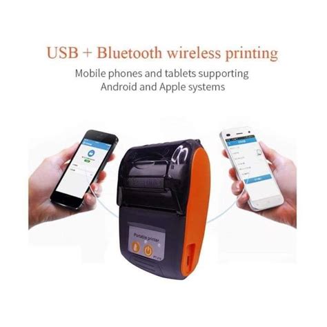 Portable Receipt Printer Wirless Bluetooth Computers And Tech Printers