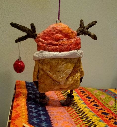 Елочная игрушка Так вот ты какой Северный олень в интернет магазине на Ярмарке Мастеров