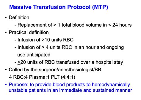 Hypocalcemia Is Common Abnormality After Massive Transfusion