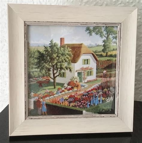 Beautiful Ladybird Books Art Print With Frame The Neighbours Garden 1958 Etsy