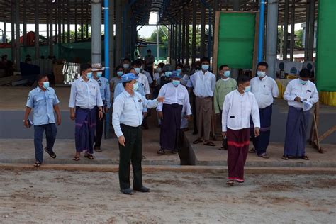 ကရင်ပြည်နယ် စီမံအုပ်ချုပ်ရေးကောင်စီဥက္ကဋ္ဌ ဦးစောမြင့်ဦး တည်ဆောက်ရေးလုပ်ငန်းများ အချိန်မီပ