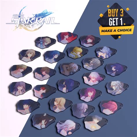 Jual Burjois Gantungan Kunci Eidolon 6 Honkai Star Rail Acrylic