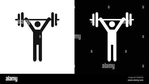 Fitness Exercise Icon Vector Logo Set Collection Or Bundle Pack Group