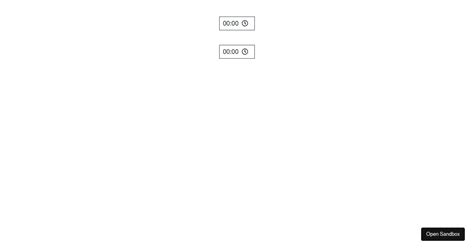 Clock And Time Js Forked Codesandbox