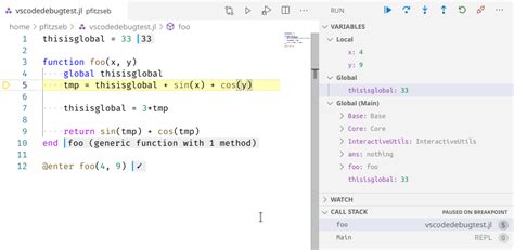 Version V017 · Julia In Vs Code