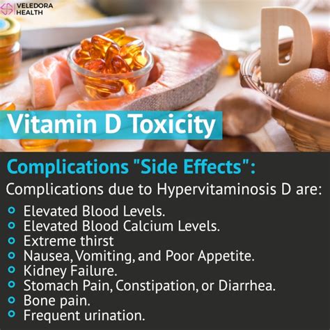 Vitamin D Overdose Toxicity Causes Side Effects