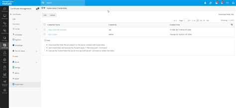 Pam360 Kubernetes For Secrets Management