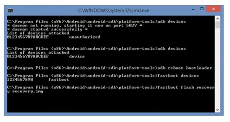 adb fastboot commands for android windows mac and linux [2020]