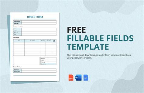 Create A Template In Word With Fillable Fields At Abel Roque Blog
