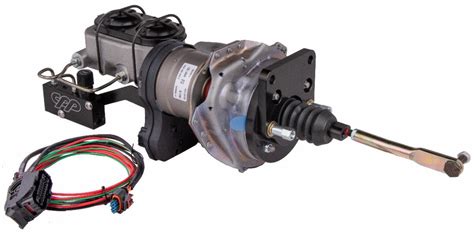Universal 4 Bolt Cpp Electric Power Brake Booster And Master Cylinder Kit