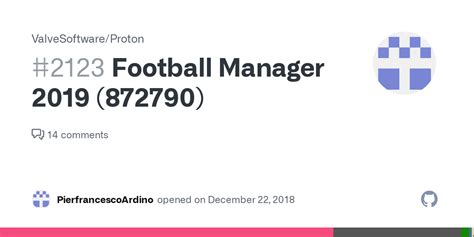 Football Manager 2019 872790 · Issue 2123 · Valvesoftwareproton