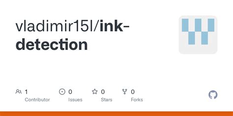 GitHub Vladimir15l Ink Detection