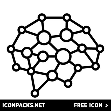 Free Artificial Intelligence Deep Learning Network Svg Png Icon