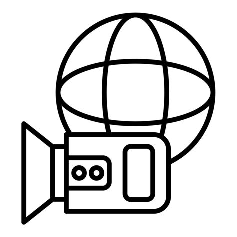 Worldwide Coverage Line Icon 14812113 Vector Art At Vecteezy